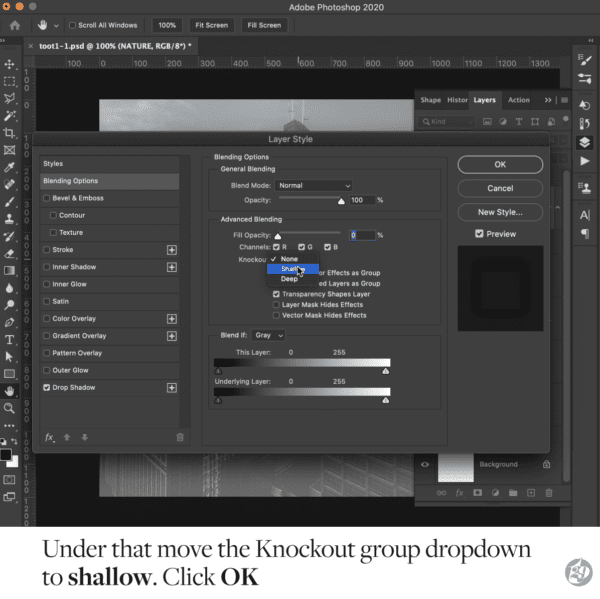 2 Ways Mask with Text in Photoshop - From Beginner to Advanced Levels ...